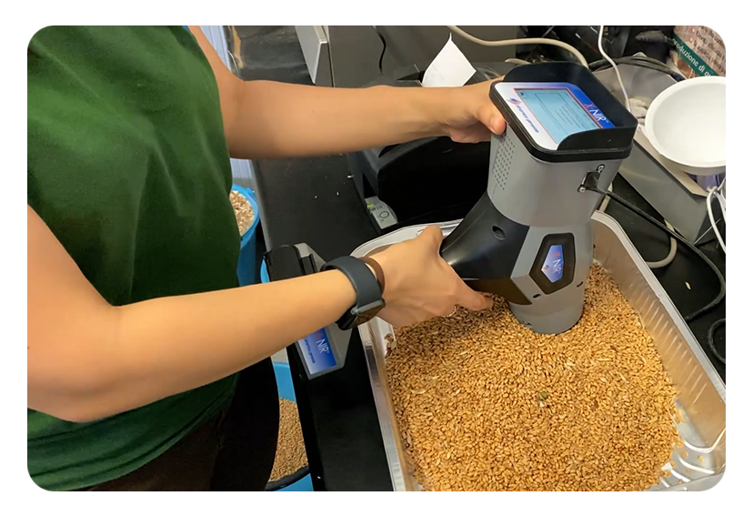 Portable NIR Analyzer for Real-Time Analysis
